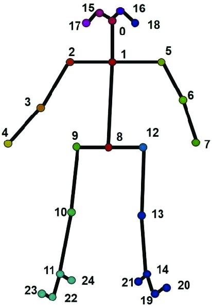 Schematic Diagram Of Key Points Of Openpose Download Scientific Diagram