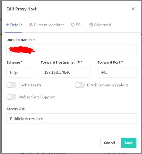 Need Help Redirecting Nginx Custom Location To Another Port On My