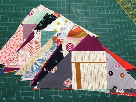 Ye Olde Sweatshop Disappearing 9 Patch Diagonal Cut Tutorial Or