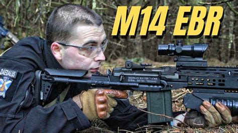 M14 Ebr Airsoft War Scotland Hd Youtube