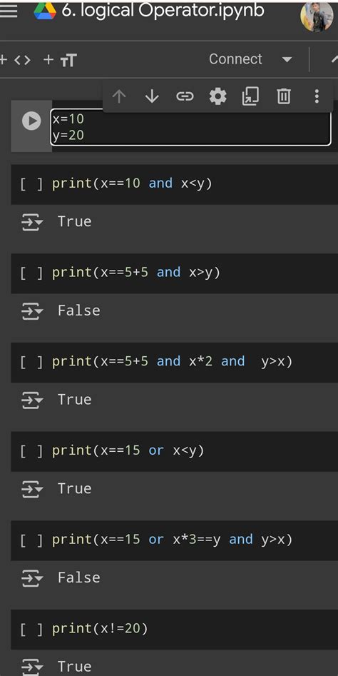 Logical Operators Abhishek Baghel