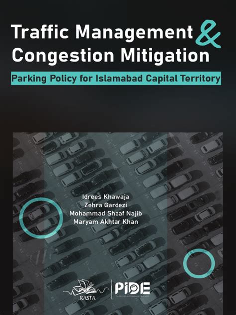 Traffic Management And Congestion Mitigation Parking Policy For Islamabad Capital Territory