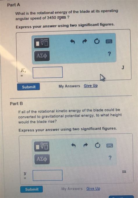 Solved Rotational Kinematics Problem Problem A Chegg