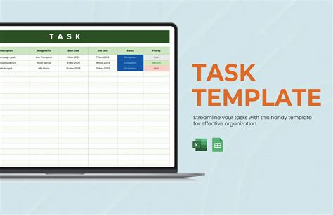 Editable Task Sheet Templates In Excel To Download