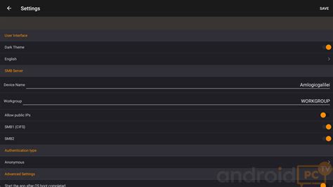 Tutorial Samba Server On Android Options And Configuration