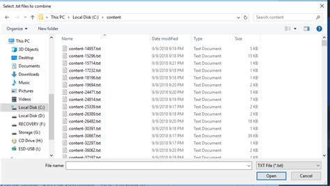 how to merge all txt files in a directory into one at ruby murray