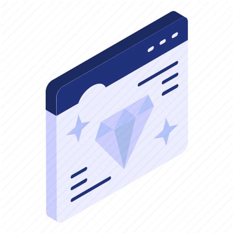 Blog Diamond Optimization Seo Tld Webpage Website Icon Download On Iconfinder