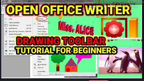 Using Openoffice Draw Tutorial Vetkse