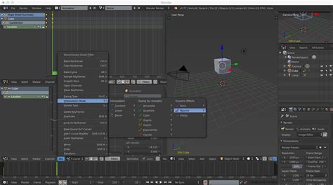 Animation Automate Keyframes Group To Non Linear Position Blender