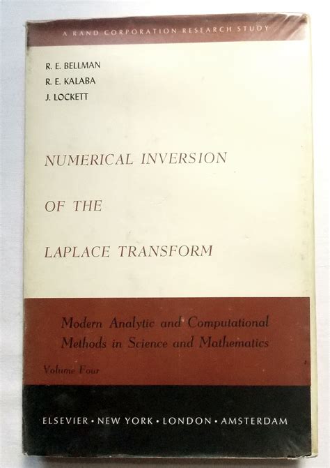 Numerical Inversion Of The Laplace Transform Applications To Biology