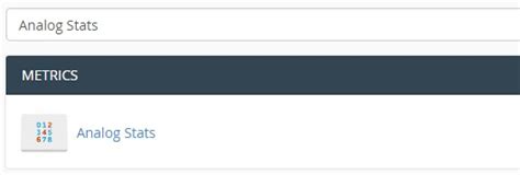 Panduan Cara Menggunakan Fitur Analog Stats Di Cpanel Tutorial Dicloud
