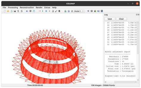 Different Behavior Between Bundle Adjustment Run From Gui And From Cli · Issue 1094 · Colmap