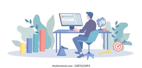 Search Engine Optimization Audit Technical Quality Stock Vector