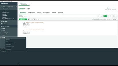 Practice 2 Mongo Shell In Mongodb Compass Youtube