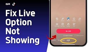 How To Fix Tiktok Live Option Not Showing Up Tiktok Tutorial Working How To Guide Mp