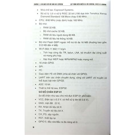 Mua Sách Lập Trình Điều Khiển Xa Với Esp8266 Esp32 Và Arduino Giá Rẻ
