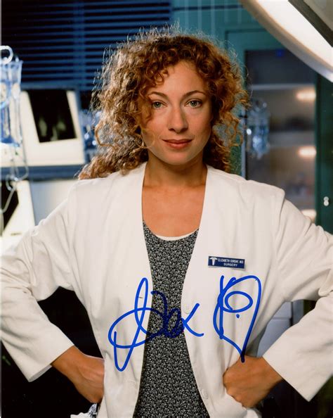 Alex Kingston Er 8x10 Signed Photo Jsa Certified Autograph