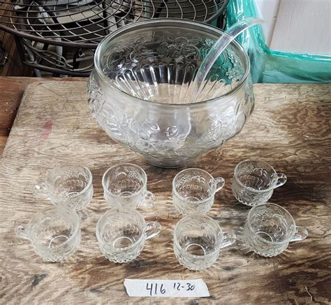 Crystal Punch Bowl
