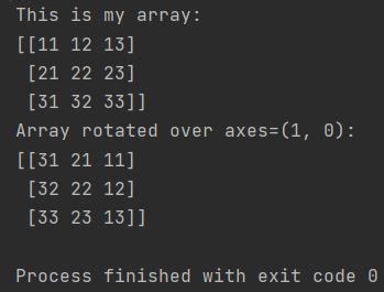 How To Rotate A Matrix With Numpy Pythoneo