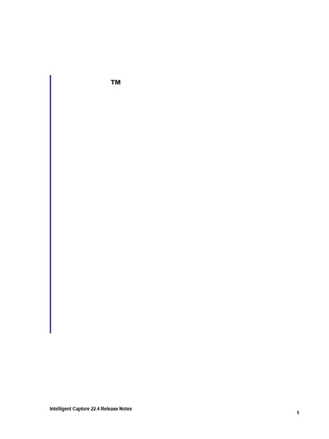 Opentext Intelligent Capture 22 4 Releasenotes Pdf