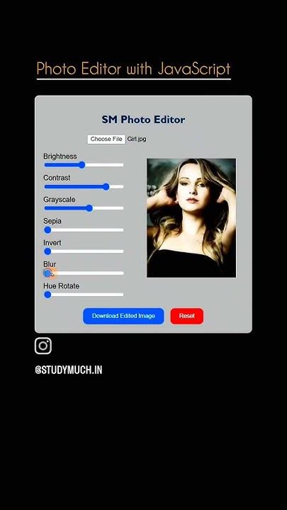 Photo Editor With Js Coding Python Shortsfeed Shortvideo Shorts Short Shortsvideo Youtube