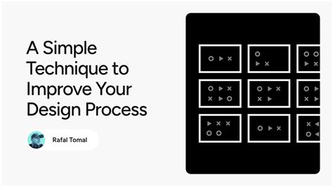 Design Through Fast Iterations Rafal Tomal