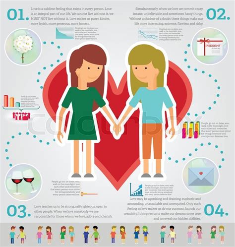 Love Marriage Couple Of Two Stock Vector Colourbox