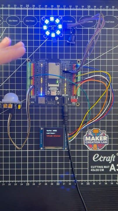 Diy Smart Security System With Esp32 Esp32 Arduino Esp32project Arduinoproject Coding