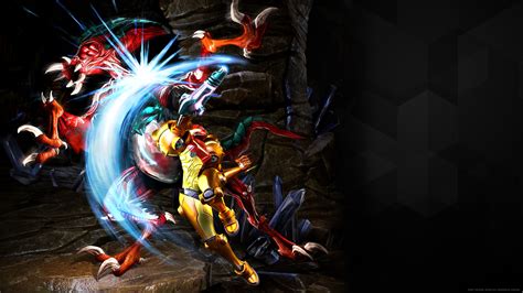Metroid Samus Returns Fight Uhd 4k Wallpaper Pixelz