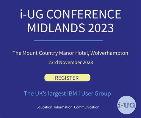 I Ug Ibm I User Group On Linkedin Iug Ibmi Usergroup Technology Techconference