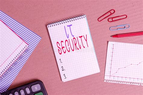 Handwriting Text Writing It Security Concept Meaning Protection Of