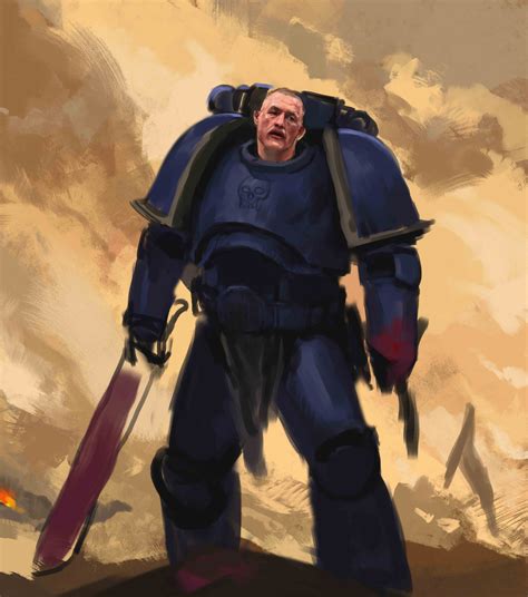 Warhammer 40k Space Marine Art Webstoreimagesherobannerv2