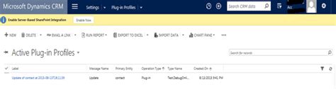 Dynamics Crm How To Clear Retrieve Log In Plugin Registration Tool