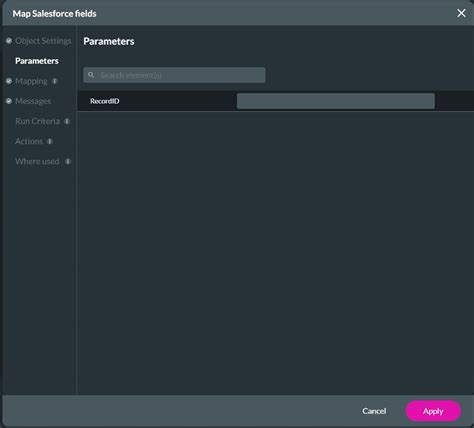 Salesforce Apex Action