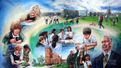 Tempo School Mural Completed Kris Friesen Canadian Mural And Wildlife
