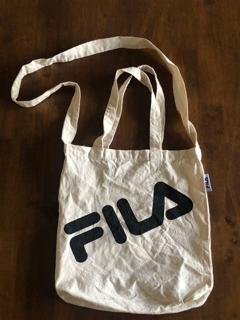 Fila Fila Canvas Sling Bag Grailed