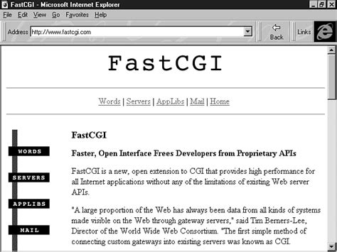appendix c fastcgi