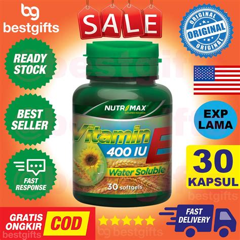 Jual Nutrimax Vitamin E Iu Vit E Iu Anti Oksidan Stress Pms Kekebalan Daya Tahan Tubuh