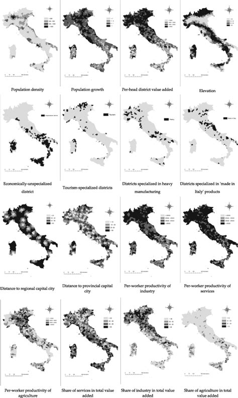 Spatial Distribution Of Selected Socioeconomic Variables At The Local