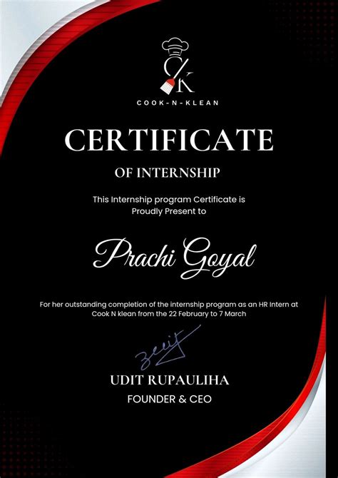 Prachi Goyal On Linkedin Cooknklean Internship Hrintern Gainingknowledge