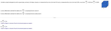 Solved Dx Dy Consider A Closed Rectangular Box With A Chegg