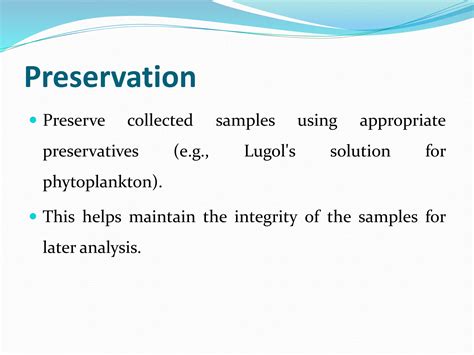 Sampling Methodology Of Micro And Macro Algae Pptx