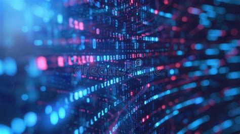 digital transformation concept binary code and arrow symbols