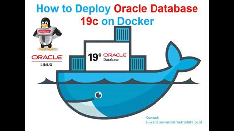 How To Deploy Oracle Database 19c On Docker Youtube