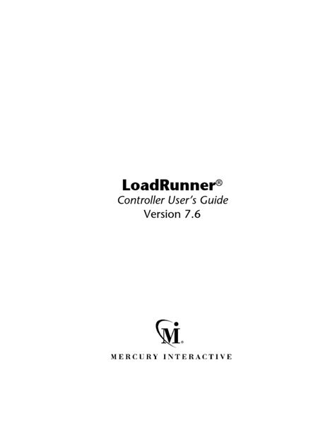 Load Runner Controller Pdf Server Computing World Wide Web