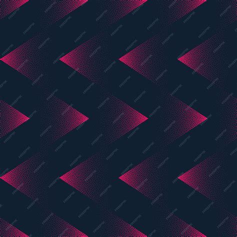 Premium Vector Pink Zigzag Structure Striped Seamless Pattern Trend Vector Abstract Background