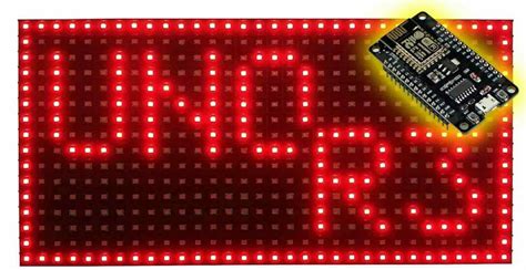 Download Library P10 Dotmatrix Menggunakan Esp8266 Fans Electronics