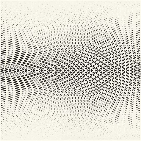 Abstract Geometric Gold Graphic Design Print Halftone Triangle Pattern 2393743 Vector Art At