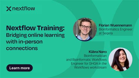 Nextflow Training Bridging Online Learning With In Person Connections Nextflow