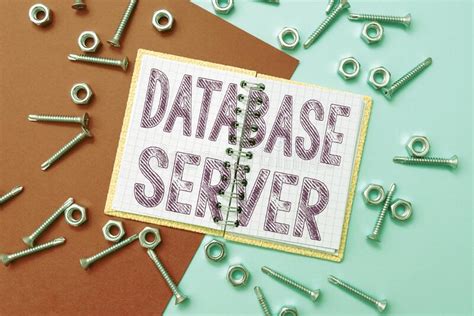 Inspiration Showing Sign Database Server Concept Meaning Uses A